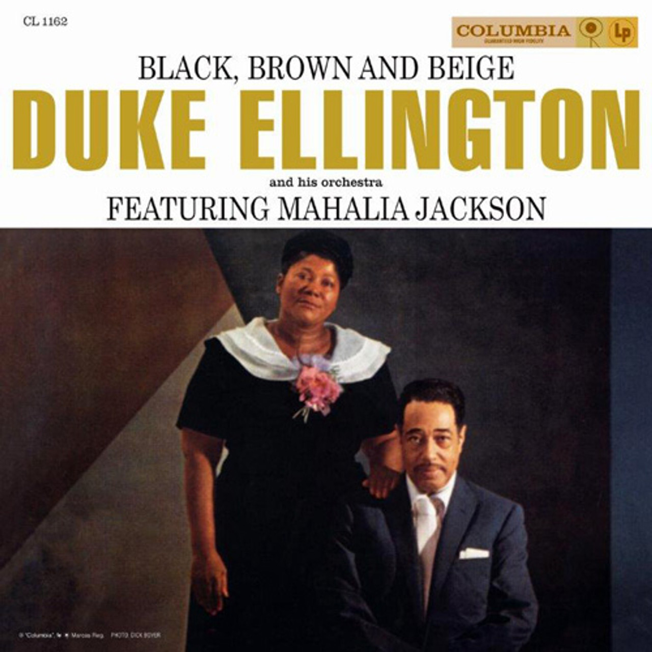 Duke Ellington and His Orchestra featuring Mahalia Jackson - Black, Brown And Beige - 2 x 180g Vinyl