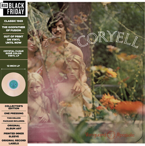 Larry Coryell - Coryell / rose coloured vinyl LP